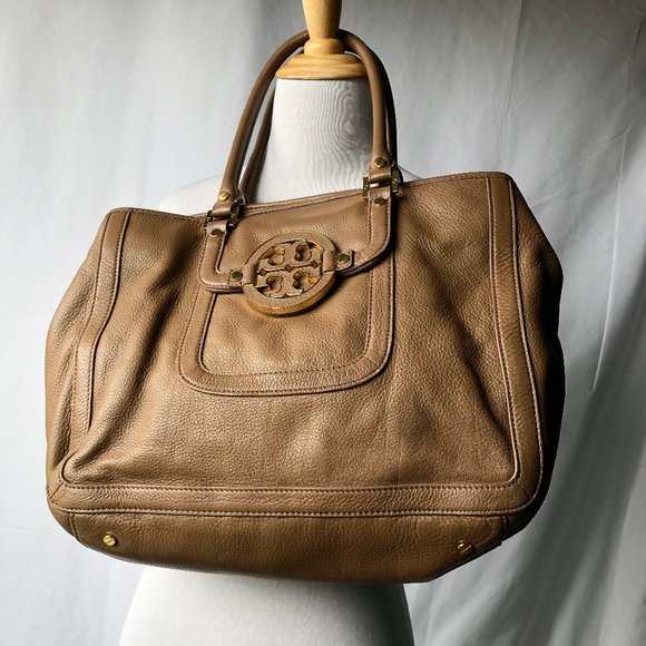 Tory Burch | Bags | Tory Burch Tan Leather Tote | Poshmark